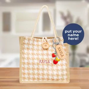 Embroidered Mini Linen Bag | Gifts | Potico.ph - FlowerStore.ph | Same ...