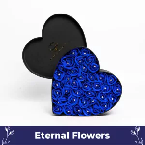 Blue Eternal Super Heart - Online Flower Delivery - Philippines Online ...