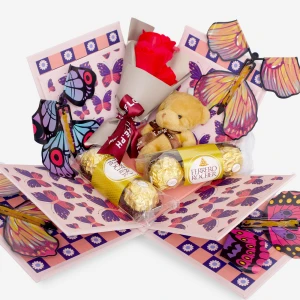 Eternal Bloom Explosion Box - FlowerStore.ph | Same-Day Flower Delivery