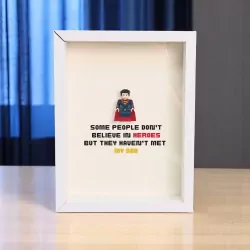 Super Dad Frame - FlowerStore.ph | Same-Day Flower Delivery