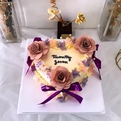 Floral Heart Bento Cake Potico Ph Gifts For Any Occasion