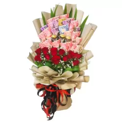 Sweet Giver Money Bouquet for Sale Philippines | FlowerStore.ph ...