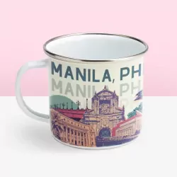 Manila Enamel Mug - Potico.ph | Gifts For Any Occasion