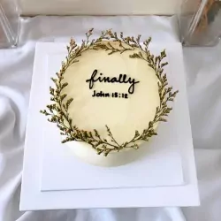 Snowy Bloom Bento Cake - Potico.ph | Gifts For Any Occasion