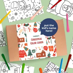 Christmas Colouring Gift Box - Potico.ph | Gifts For Any Occasion