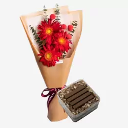 Sweet Scarlet Surprise - FlowerStore.ph | Same-Day Flower Delivery