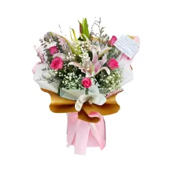 Fuchsia Starlight Rose Bouquet - Online Gift Delivery - Philippines ...