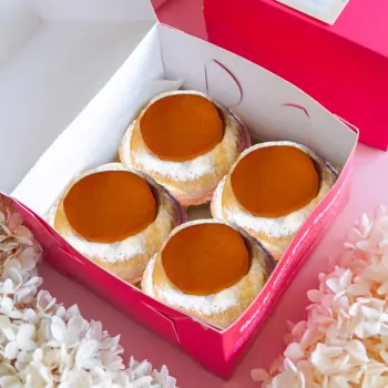 Leche Flan Brioche Donut Set - Online Gift Delivery - Philippines ...