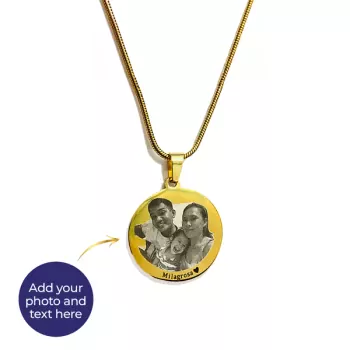 Group Photo Engraved Personalized Necklace - Potico.ph | Gifts For Any ...