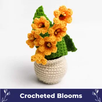 Crochet Potted Yellow Bell - Online Gift Delivery - Philippines Online ...
