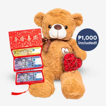 Prosperity Teddy Bundle - Potico.ph | Gifts For Any Occasion