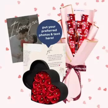 KitKat Timeless Bloom | Gifts | Potico - FlowerStore.ph | Same-Day Flower Delivery