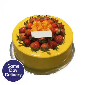 Mango Fraisier Cake - Online Gift Delivery - Philippines Online Flowers ...