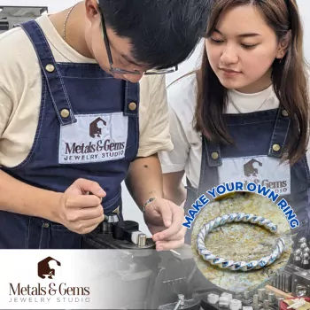 Make Your Own Ring Workshop by Metals & Gems Jewelry Studio - Potico.ph ...