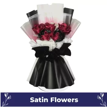 Satin Rose Bouquet - Potico.ph | Gifts For Any Occasion