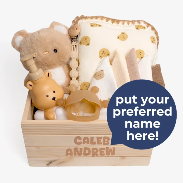 Beary Cuddly Gift Box - FlowerStore.ph | Same-Day Flower Delivery