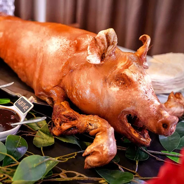 Fried Lechon Fiesta with Pita Rolls - Potico.ph | Gifts For Any Occasion