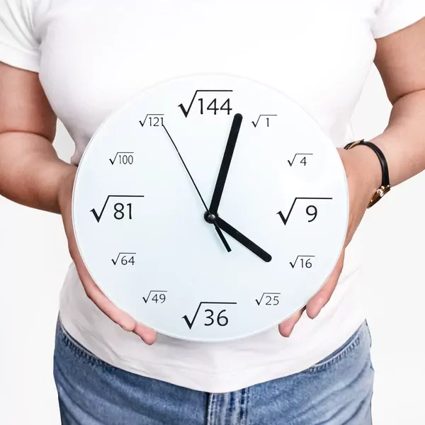 Square Root Clock - Potico.ph | Gifts For Any Occasion