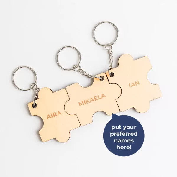 Puzzle Keychain - FlowerStore.ph | Same-Day Flower Delivery