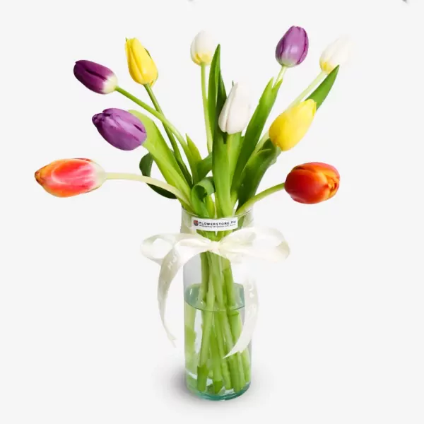 Assorted Tulips (10 Stems) - Online Gift Delivery - Philippines Online ...