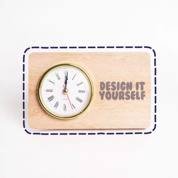 Design it Yourself Wooden Desk Clock | Gifts | Potico - Potico.ph ...