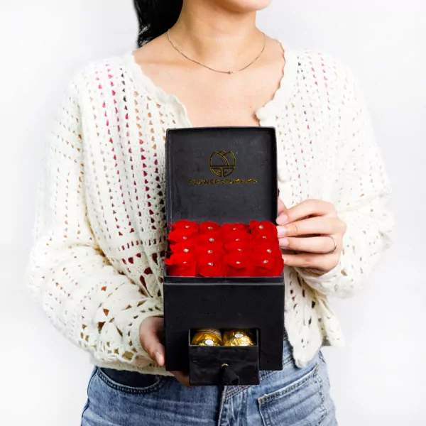 Bright Red Eternal Love Box - Online Gift Delivery - Philippines Online ...