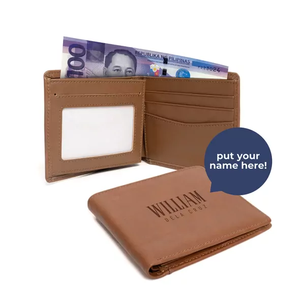 Signature Leather Wallet - Potico.ph | Gifts For Any Occasion