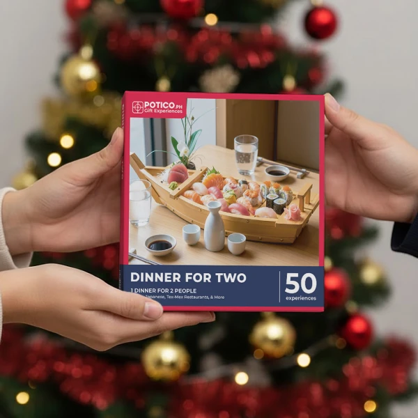 Dinner For Two - Gift Experience Box - Potico.ph | Gifts For Any Occasion