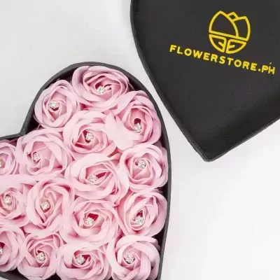 Pink Eternal Heart Box - Online Gift Delivery - Philippines Online ...