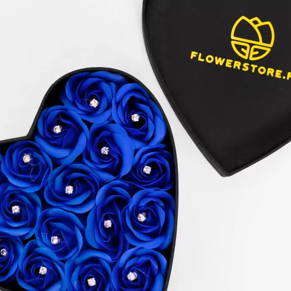 Blue Eternal Heart Box - Online Gift Delivery - Philippines Online ...