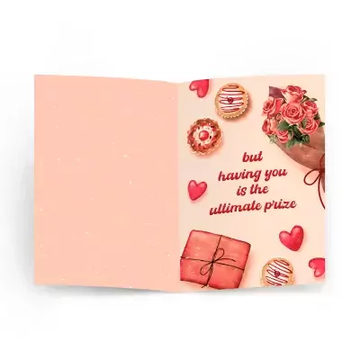 Ultimate Prize Greeting Card - FlowerStore.ph | Same-Day Flower Delivery