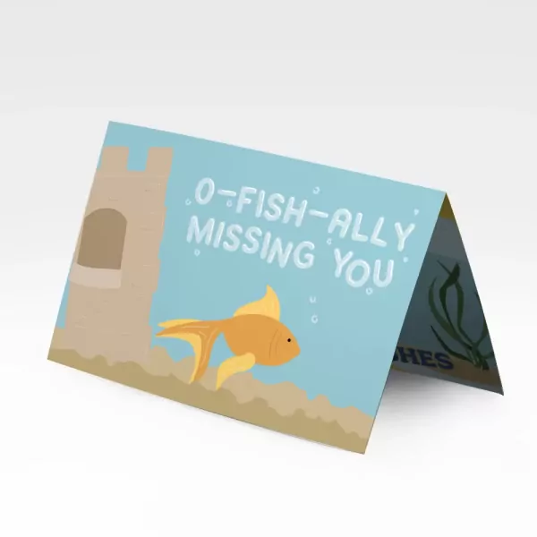 O-FISH-ally Missing You Giant Card | Gifts | Potico - Potico.ph | Gifts ...