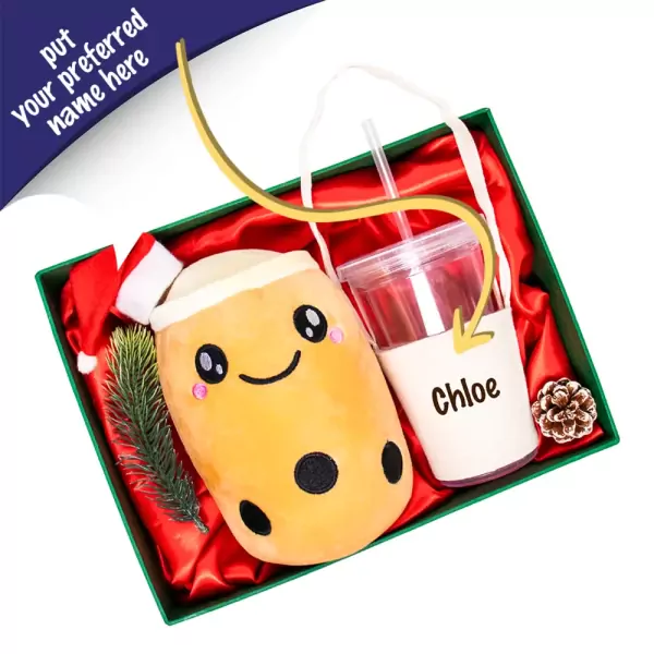 Merry Milk Tea | Gifts | Potico - FlowerStore.ph | Same-Day Flower Delivery