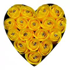 Yellow Eternal Heart Box for Sale Philippines | FlowerStore.ph ...