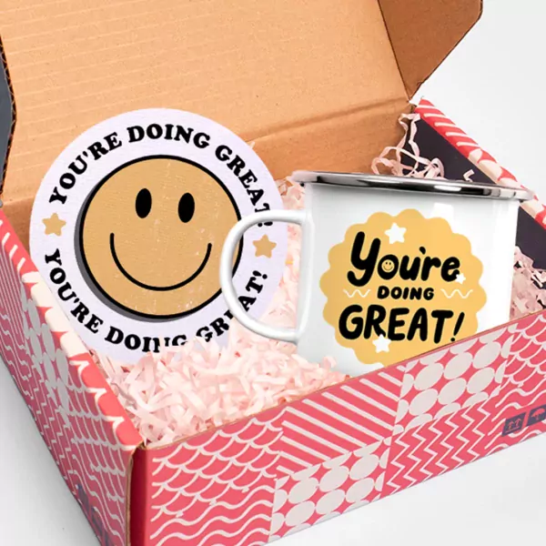 Doing Great Mug & Coaster Set - Potico.ph | Gifts For Any Occasion