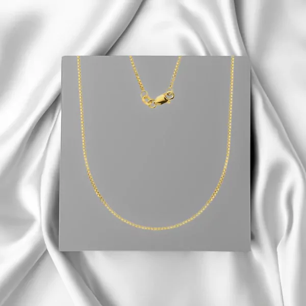 Timeless 18K Yellow Gold Box Chain Series - Potico.ph | Gifts For Any ...