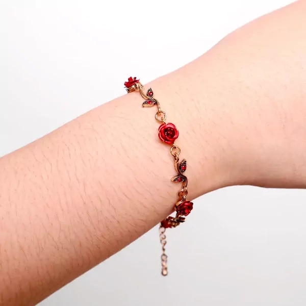 Ruby Rose Bracelet - FlowerStore.ph | Same-Day Flower Delivery