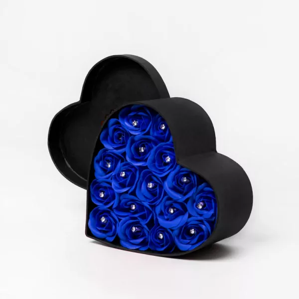 Blue Eternal Heart Box - Online Gift Delivery - Philippines Online ...