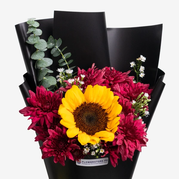 Renee - Sunflower and Chrysanthemums - Flowerstore.ph - FlowerStore.ph ...