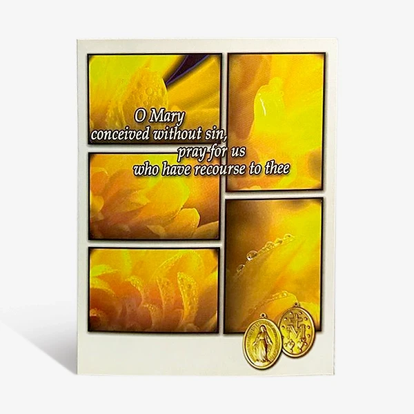 Perpetual Mass Card in White - Online Gift Delivery - Philippines ...