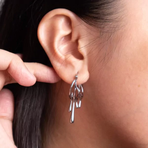 Silver Drip Earings | Gifts | Potico - Potico.ph | Gifts For Any Occasion