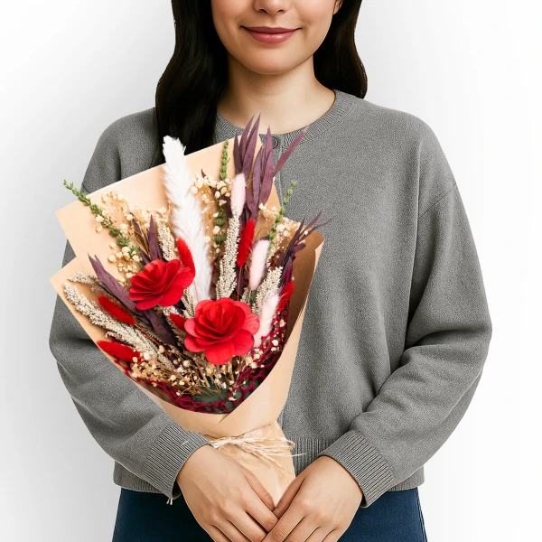 Rhea - Dried Flowers Bouquet - Flowerstore.ph - FlowerStore.ph | Same ...