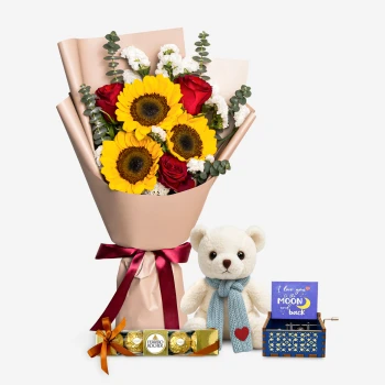Valentine's Day Flowers & Gifts made possible with Potico.sg