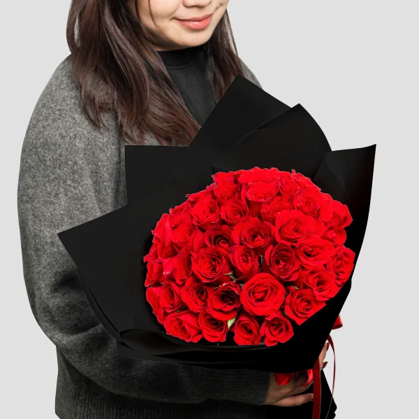 Fifty Heartbeats - 50 Red Roses - Potico.sg - Potico.sg | Gifts for any ...