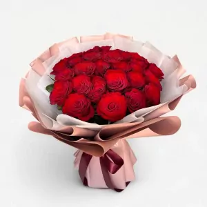 30 Red Roses Bouquet ST | Online gift Delivery | Flower delivery ...