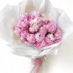 30 Peony Bouquet - Potico.co.th | Same-Day Flower Delivery | Best Rated ...