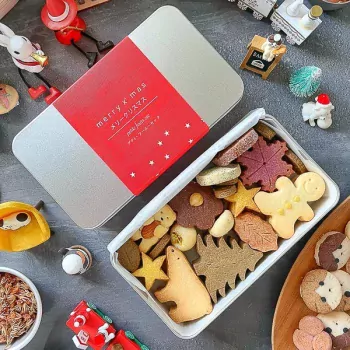 Japanese Butter Cookies Gift Box L - Potico.co.th | Same-Day Flower ...