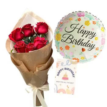 Combo HBD My Darling - Potico.co.th | Same-Day Flower Delivery | Best ...