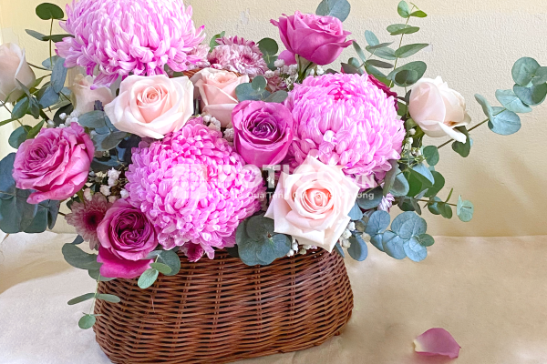Flower Baskets - Potico.vn | Same-Day Flower Delivery | Awesome Gift Ideas