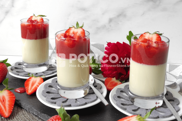How to make Panna Cotta in 3 steps - Potico.vn | Same-Day Flower ...